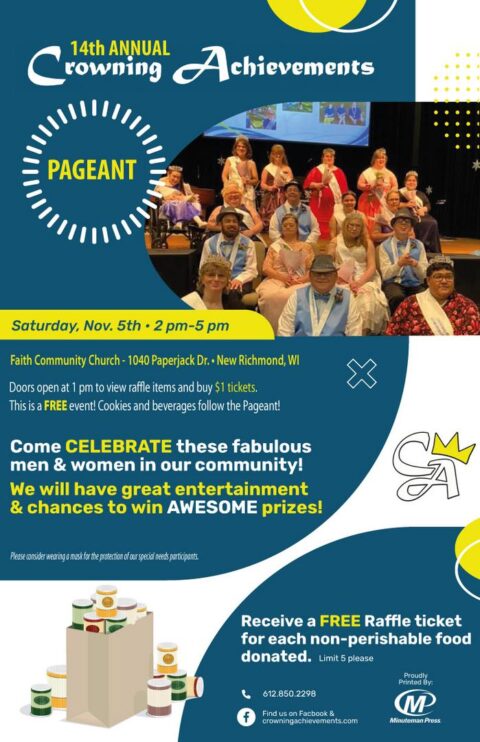 Crowning Achievements 15th Annual Pageant and Raffle - St. Croix Valley ...